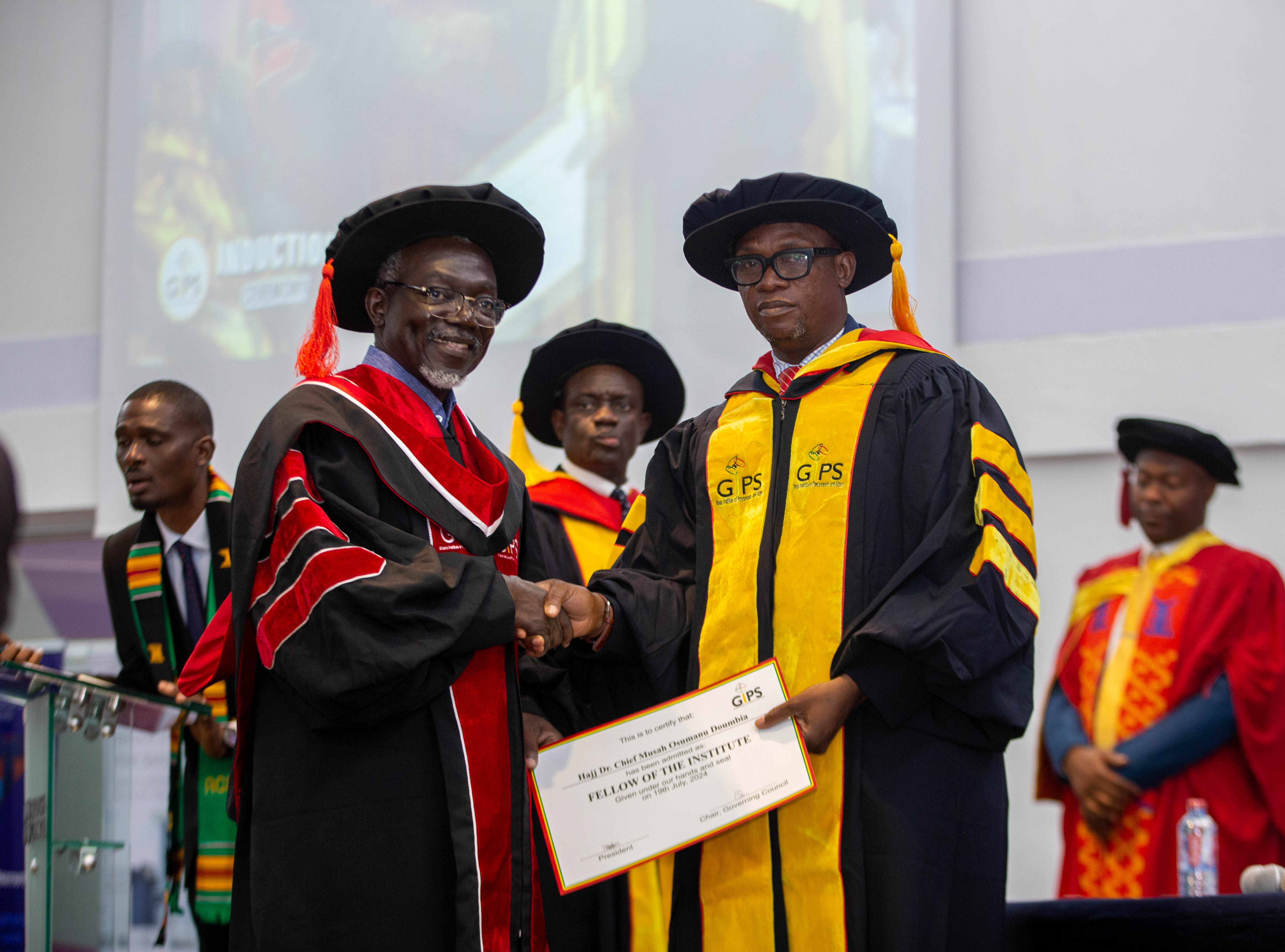 GIPS 2024 Induction Ceremony - Ghana Institute of Procurement and Supply