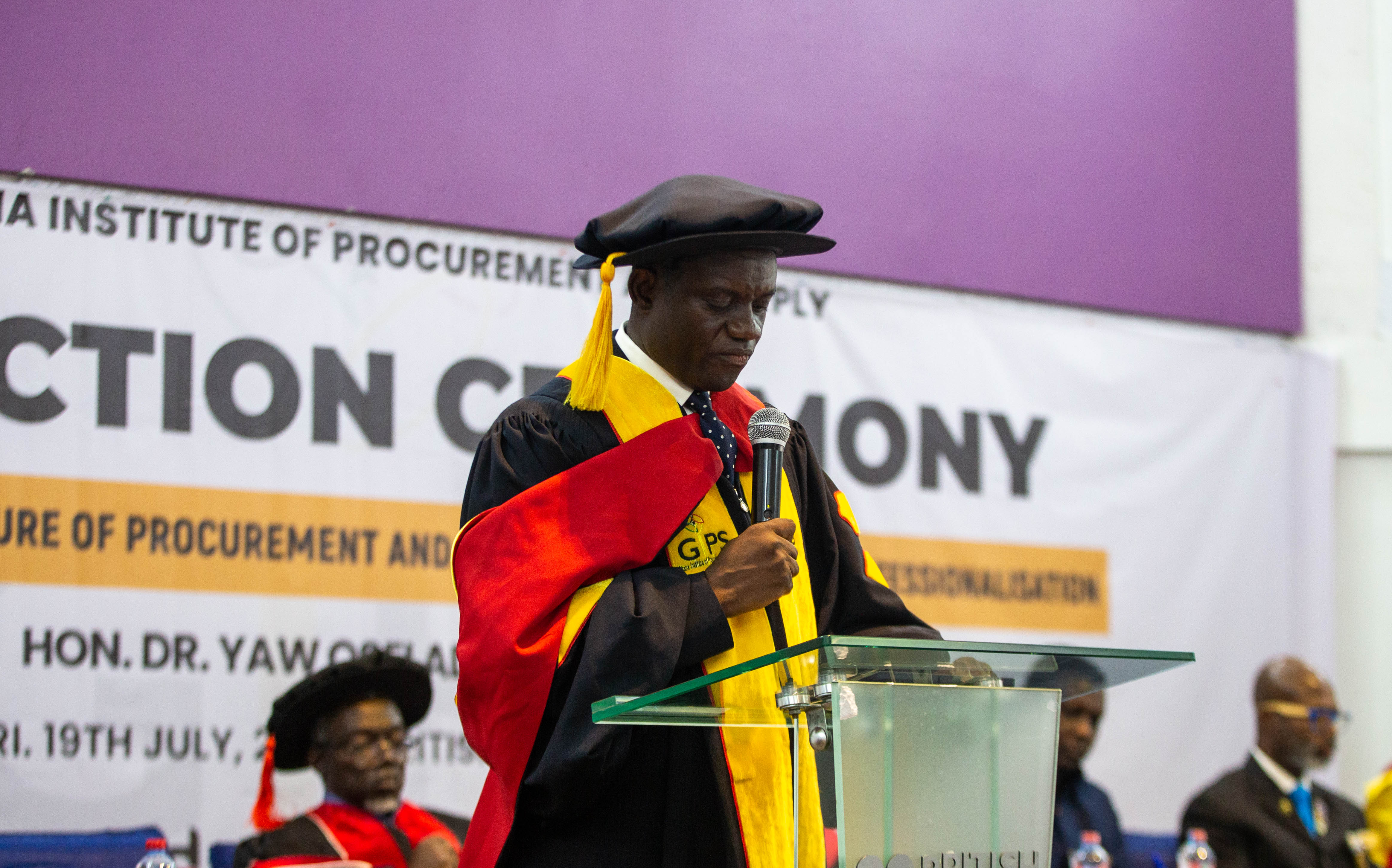 GIPS 2024 Induction Ceremony - Ghana Institute of Procurement and Supply
